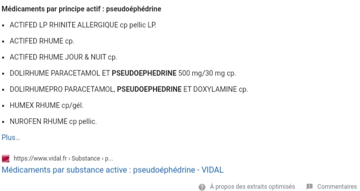 Sudafed Alternatives? - Health Care & Carte Vitale - Survive France