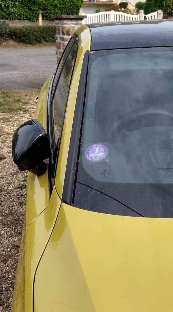 UK cars - where to put your Crit'Air sticker - #246 by Corona - Cars ...